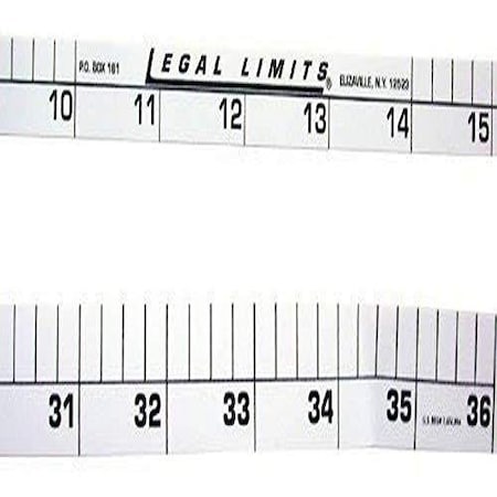 Legal Limits Rod Rulers Combo Pack Adhesive 2436 For Rod Boat W24/36 | Zoro