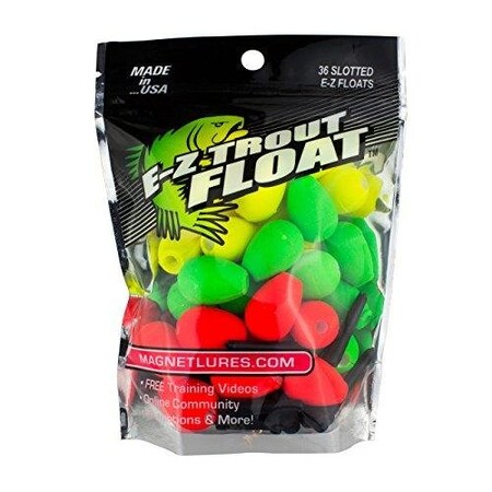 Leland 36 Slotted Floats Green, Red, Yellow 87666 | Zoro