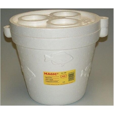 Magic Foam Minnow Bucket, 67 Liter 1528 | Zoro