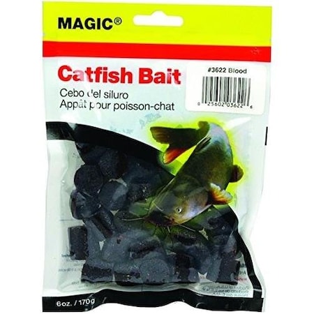 Magic Catfish Bait 6Oz Bag Dark Red Blood 3622 | Zoro