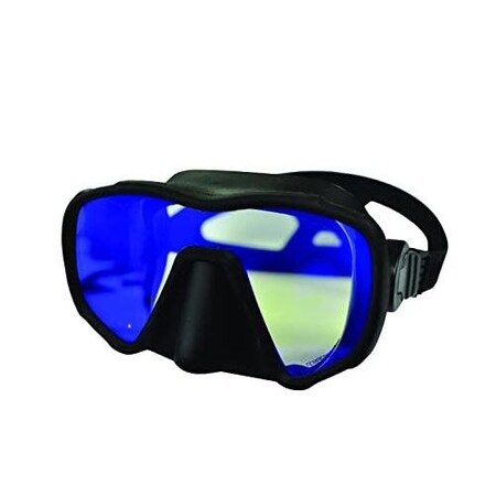 Marine Sports Uv Coated Lens Frameless Mask Single Pane Lens ...