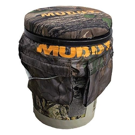 Muddy Sportsman'S Bucket, 5 Gallon Pail, Camo Cushioned Swivel Seat ...