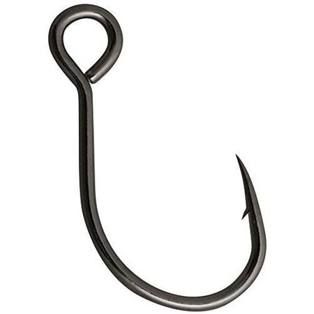 Owner Single Replacement Hook, Size 4, Needle Point XStrong, Black ...