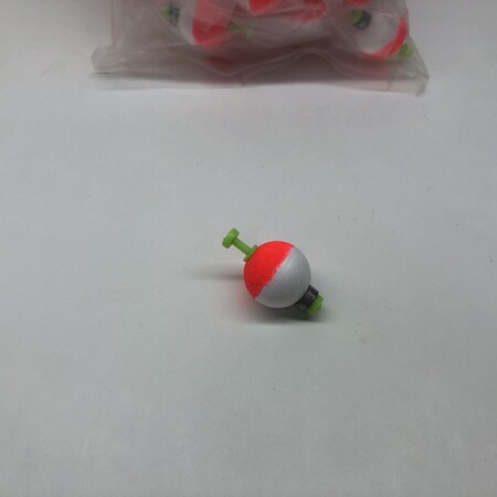 Plastilite Round SnapOn Foam Float, 1, Weighted, RedWhite 50SRB100W | Zoro