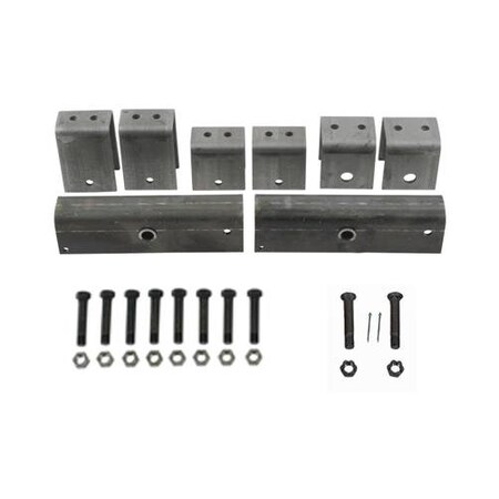 Redneck Trailer Supplies Hanger Kit, Tandem Axle, 2 Slipper, 3 Hangers ...