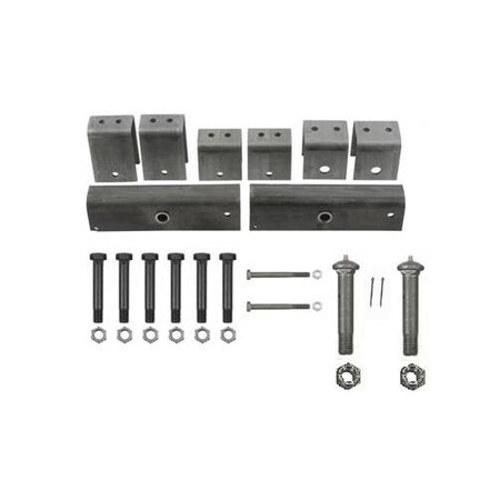 Redneck Trailer Supplies Hanger Kit, Tandem Axle, 2 Slipper, 4 Hangers ...