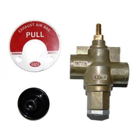 Redneck Trailer Supplies Air Ride Dump Valve Kit Electric Control 43685 ...