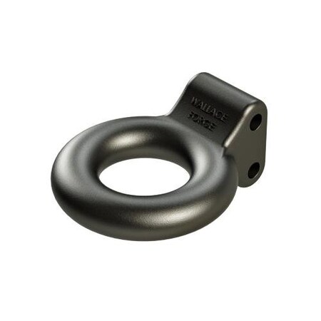 Redneck Trailer Supplies Tow Ring, Zinc, 3 Eye, Adj Channel Mount, 25K ...