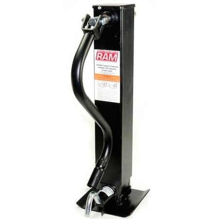 Redneck Trailer Supplies Dropleg Jack, 12,000Lb, Sidewind, Side Pin ...