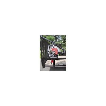 Redneck Trailer Supplies Rack'Em Blower Rack For Open Trailer, Lockable ...