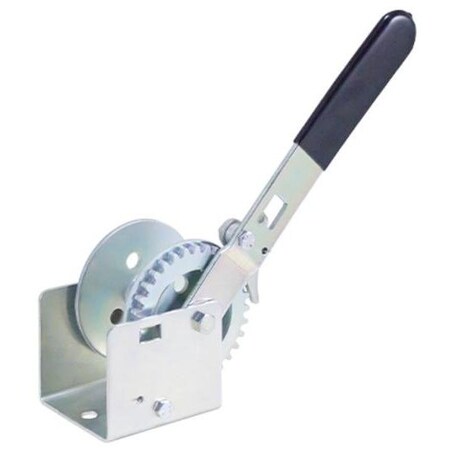 Redneck Trailer Supplies DL Winch, 1 Speed1 Way 400Lb Zinc 408821 | Zoro