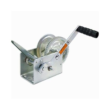 Redneck Trailer Supplies DL Winch, 2 Speed2 Way 2000Lb Zinc W Hand ...