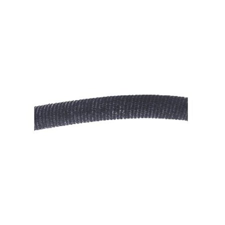 Redneck Trailer Supplies Wire Loom, Cotton 12 Id Black Bitumen 462800 ...