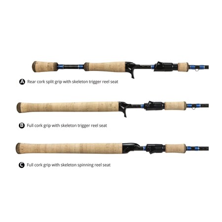 Okuma Rtf Inshore 2430Ton Mix Carbon Rod Blanks Seaguide Reel Seat And ...