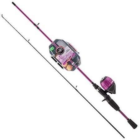 Ready 2 Fish R2F4 Just Add Bait Purple Spincast 5'6 Medium Light R2F4 ...