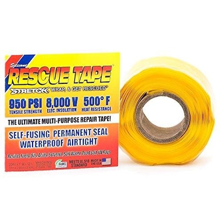 Rescue Tape Yellow Clamshell RT1000201205USCO | Zoro