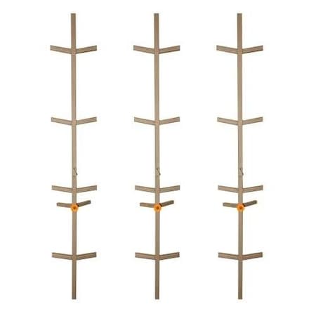 Rhino Treestand Climbing Sticks, 24' Double Stepped, 6 Stick Sections ...