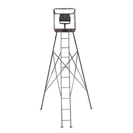 Rhino Treestand 16' Tripod With Large 375 Square Foot Platform, Comfort ...