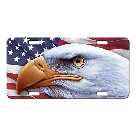 Rivers Edge Vanity License Plate 12In X 6In American Eagle 2691 | Zoro