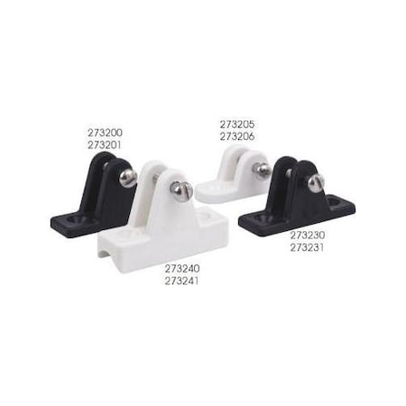 Sea Dog Marine Nylon Concave Deck Hinge White 273241-1 | Zoro