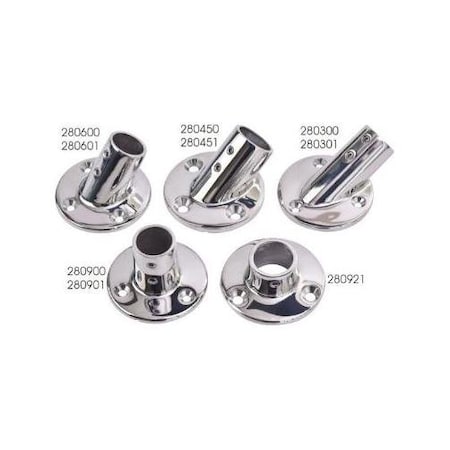 Sea Dog Marine Stainless Steel 90Dg Round Base 78 280900-1 | Zoro