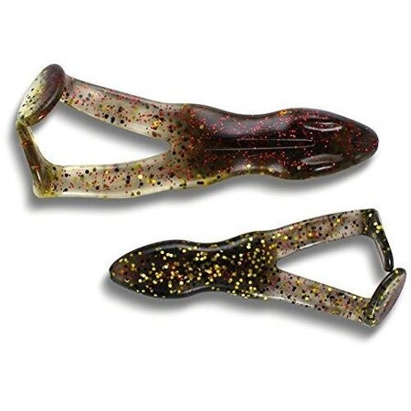 Stanley The Original Ribbit Frog Unrigged, 3 12, Gold Pepper Floating ...