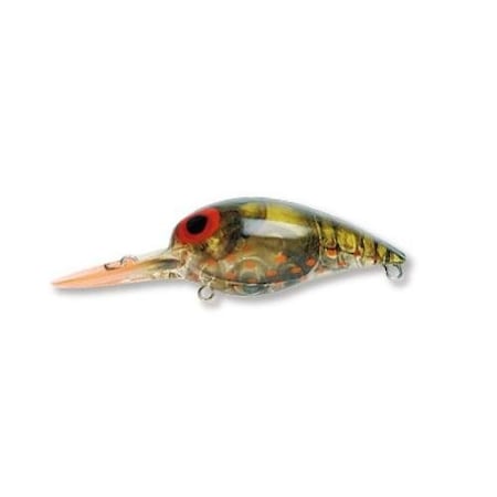 Storm Original Wiggle Wart Crankbait, 2, 38 Oz, Green Crayfish ...