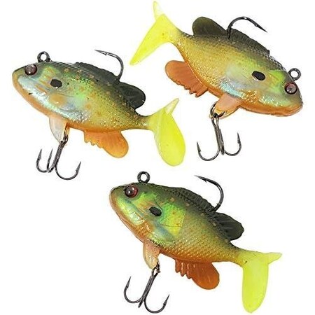 Storm Wildeye Live Sunfish Swimbait, 2, 14 Oz, Sunfish Floating, 3PK ...