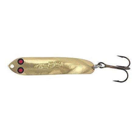 Thomas Eel Wiggler Spoon, 1 18 Oz, Gold R323-G | Zoro