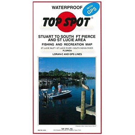 Top Spot Map Stuart Ft Pierce St Lucie Inlet To S Indian River LoranC ...