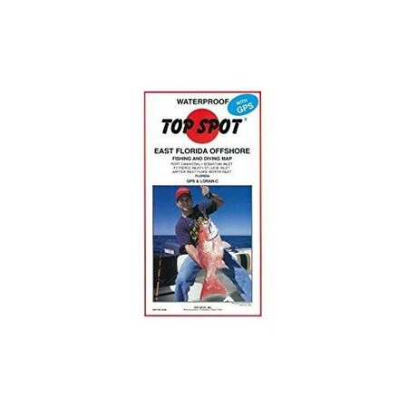 Top Spot Map East Florida Port Canaveral Lake Worth Inlet Offshore ...