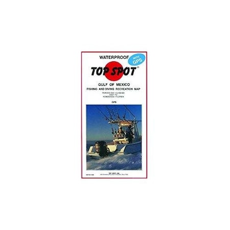 Top Spot Map Gulf Of Mexico Offshore Perdido BayHomosassa Fl N228 | Zoro