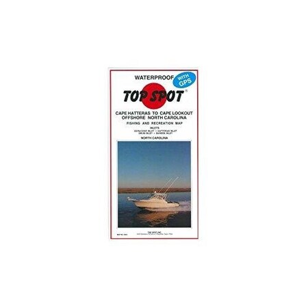 Top Spot Map Offshore NC Cape Lookout To Cape Hatteras N242 | Zoro