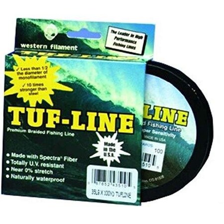 Tuf-Line Classic Braided Line 80Lb 300Yd Salt Pepper TL80300 | Zoro