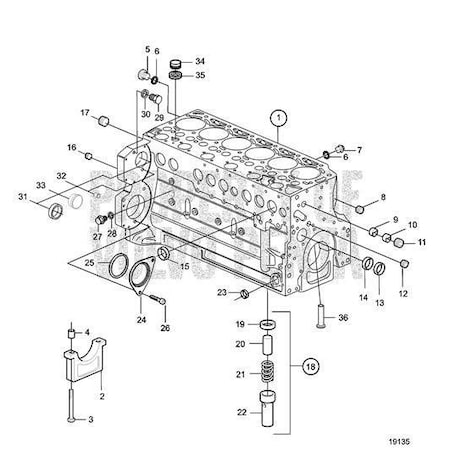 Volvo Penta Delivery ValveV2 11700271 | Zoro