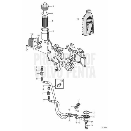 Volvo Penta ORingV2 125363 | Zoro