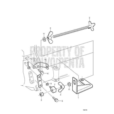 Volvo Penta Wing NutV2 192354 | Zoro