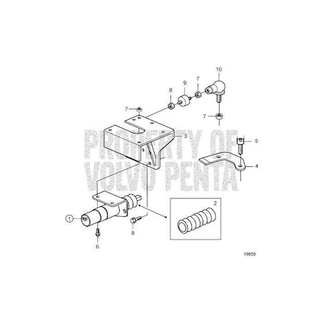 Volvo Penta Solenoid 20532245 | Zoro