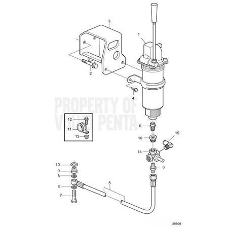 Volvo Penta Charge Air PipeV2 20585520 | Zoro