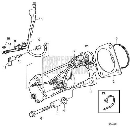 Volvo Penta Cable KitV2 20729579 | Zoro