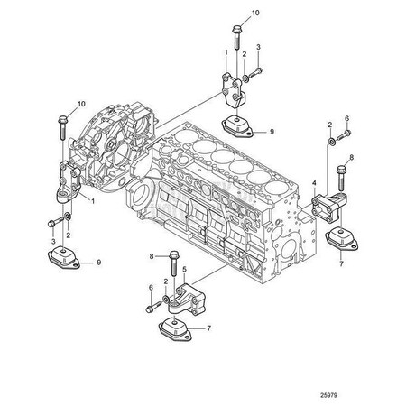 Volvo Penta Tube V2 21136330 | Zoro