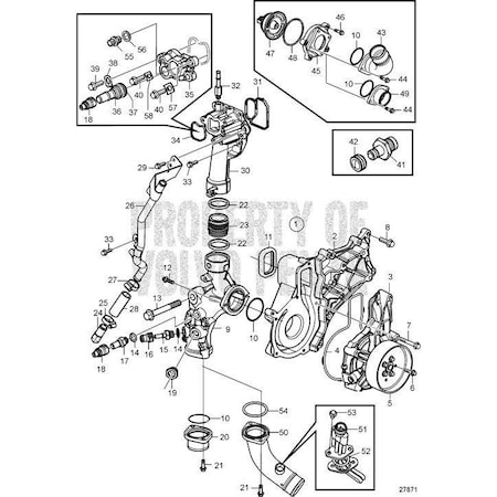 Volvo Penta Connector V2 21177259 | Zoro