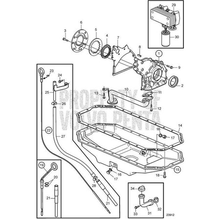 Volvo Penta Lip SealV2 21496591 | Zoro