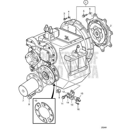 Volvo Penta Roller KitV2 21509621 | Zoro