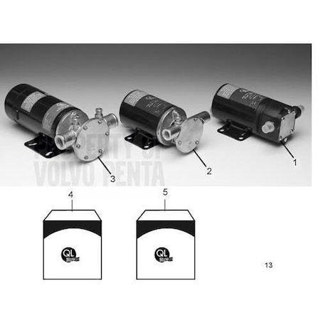 Volvo Penta Bilge Pump V2 21678117 | Zoro