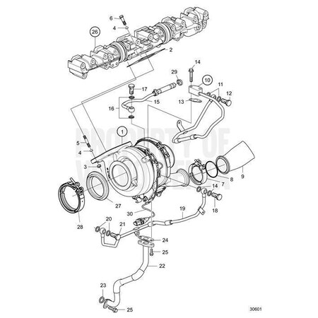 Volvo Penta Exhaust Manifold V2 21685083 | Zoro