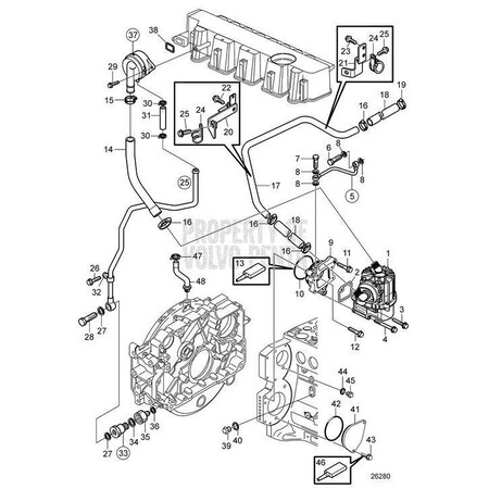Volvo Penta Rubber SleeveV2 21881488 | Zoro
