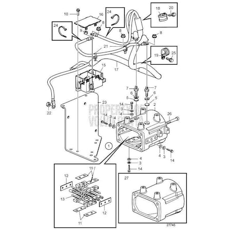 Volvo Penta Bracket V2 22285807 | Zoro