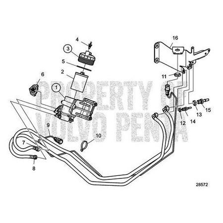 Volvo Penta Fuel Filter V2 22296404 | Zoro