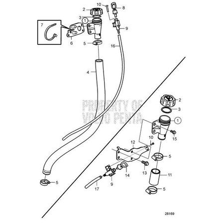 Volvo Penta Bracket V2 22308947 | Zoro